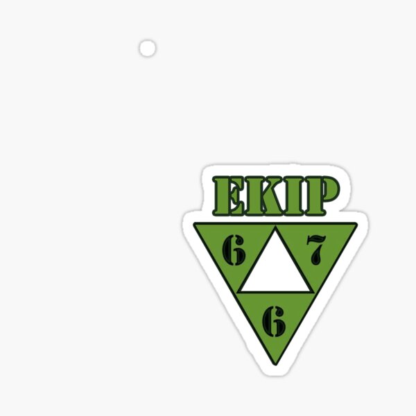 "667 EKIP logo" Sticker for Sale by Kadeon | Redbubble