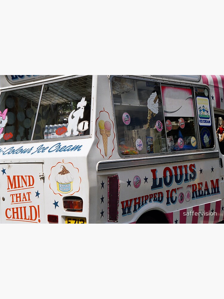 "ice cream van" Sticker for Sale by saffervision | Redbubble