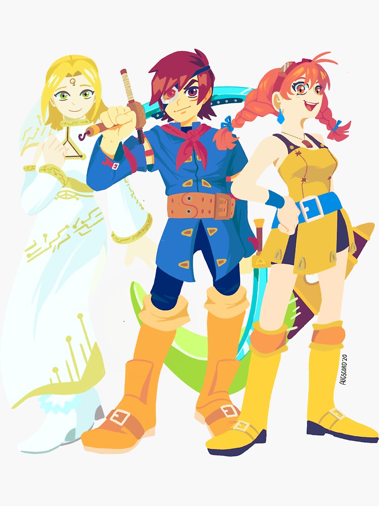 "Skies of Arcadia" Sticker for Sale by Augscord | Redbubble