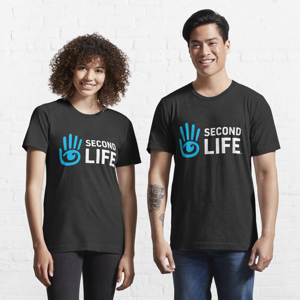 "Second Life Logo" T-shirt for Sale by Second-Life | Redbubble | second ...