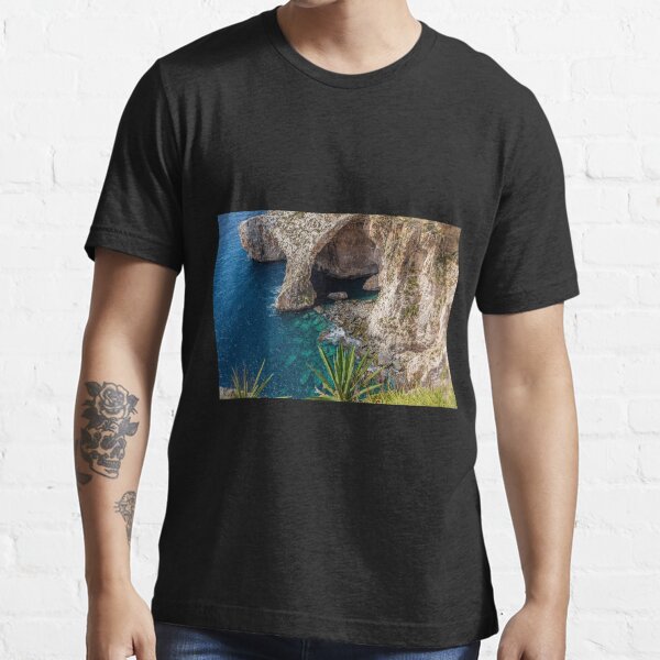 "Arch of Blue Grotto" T-shirt for Sale by lena-maximova | Redbubble ...