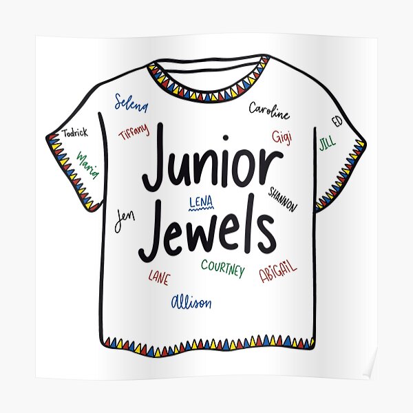 Junior Jewels Shirt Template