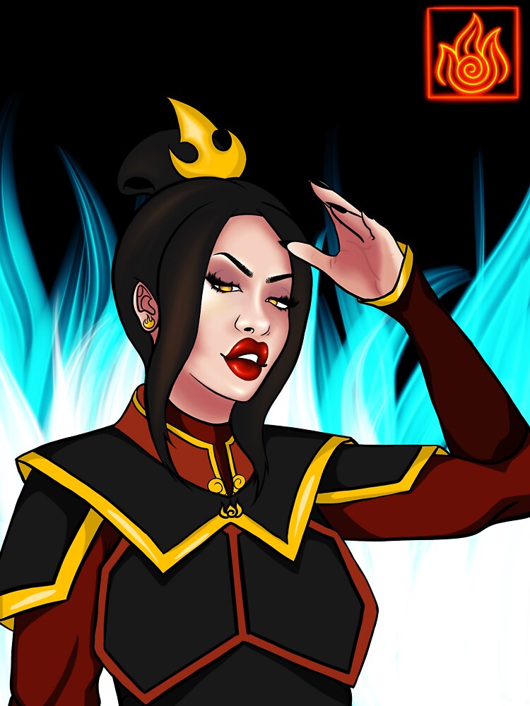 "Princess Azula (full) - ATLA" Sticker by starstudioshtx | Redbubble