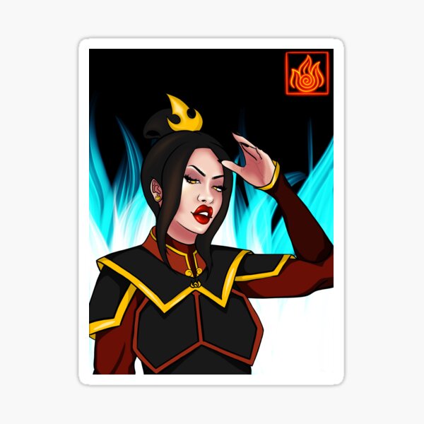"Princess Azula (full) - ATLA" Sticker by starstudioshtx | Redbubble