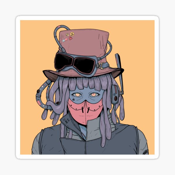 "Wanderer" Sticker by maiacabello | Redbubble