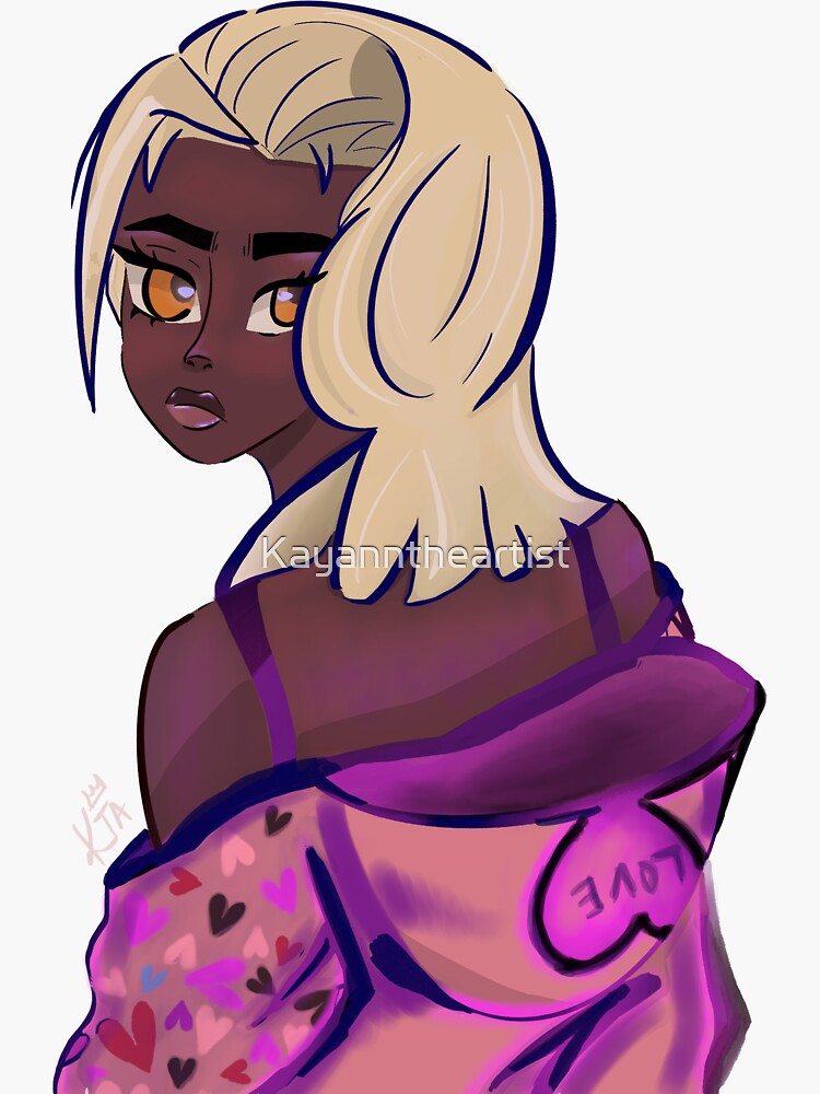 "Transparent Ren" Sticker by Kayanntheartist | Redbubble