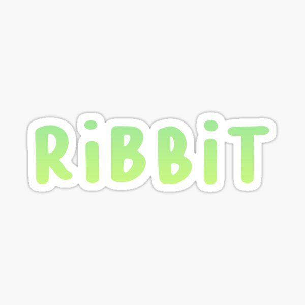 Frog Ribbit Ribbit Merch & Gifts for Sale | Redbubble
