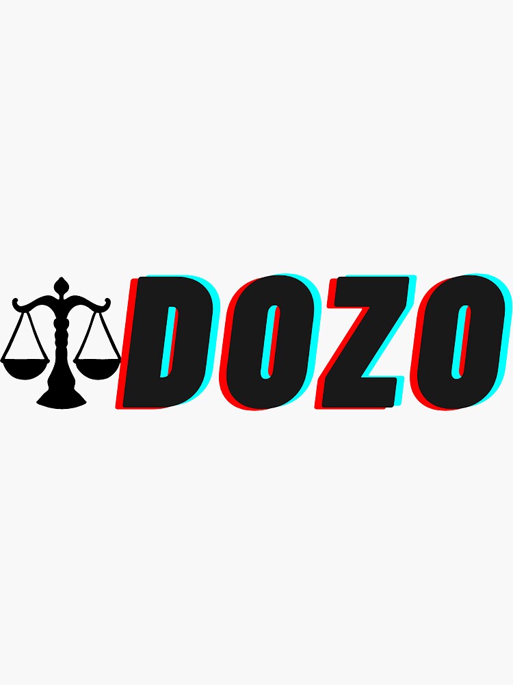 "3D Dozo" Sticker by gillypilly | Redbubble