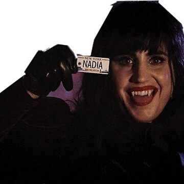 "Nadia" Sticker for Sale by wickedjawn | Redbubble