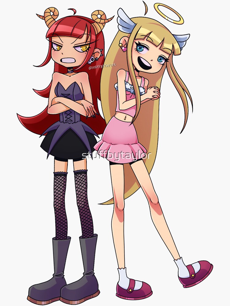 "devilish hairdresser " Sticker for Sale by stuffbytaylor | Redbubble