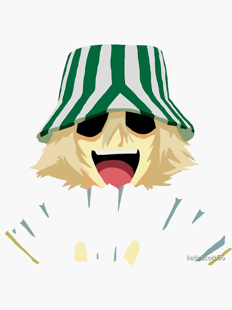 "Kisuke is my spirit animal" Sticker for Sale by katiescott66 | Redbubble