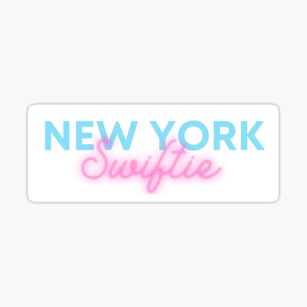 "New York Swiftie - Taylor Swift" Sticker for Sale by bombalurina ...