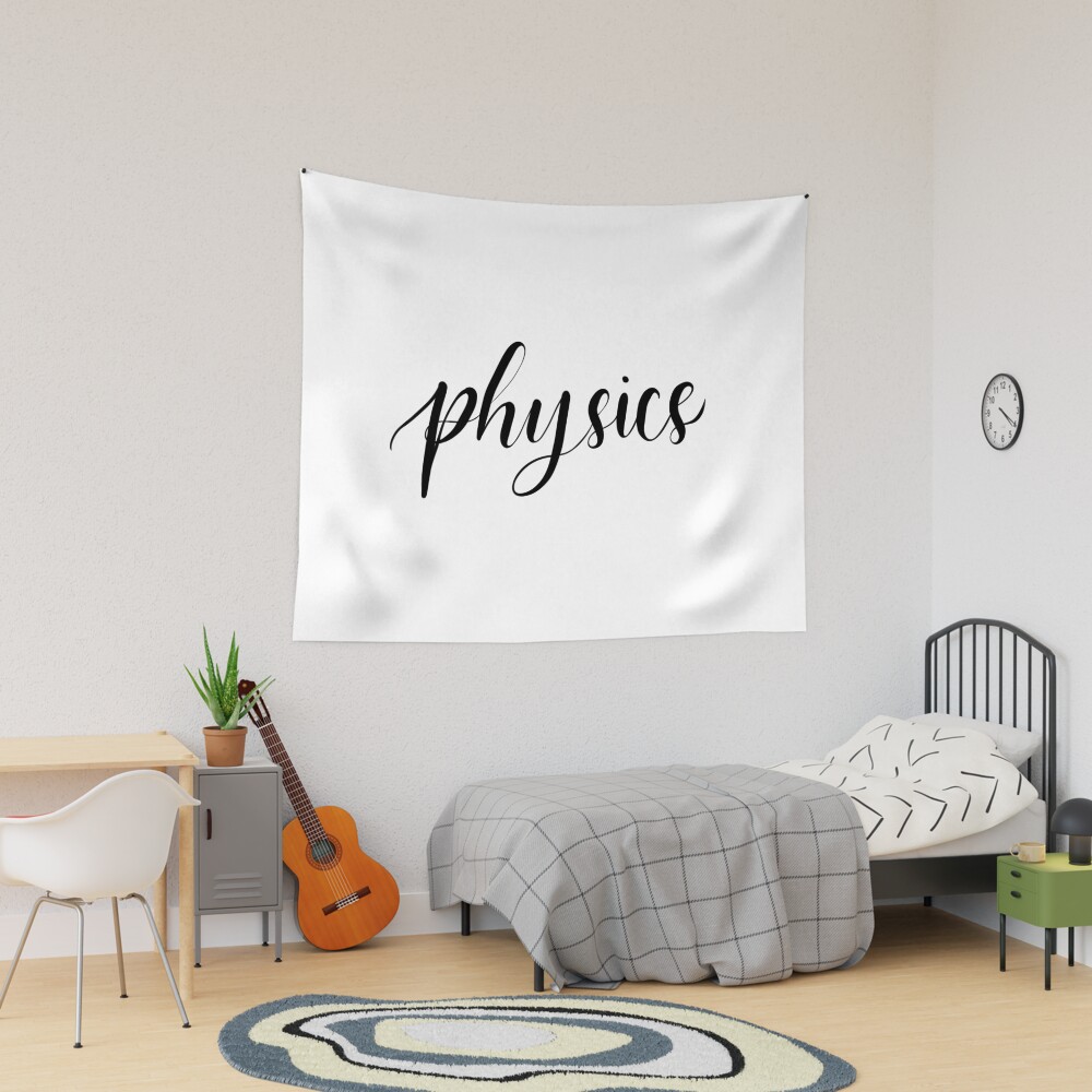 "Physics Calligraphy" Poster for Sale by YitingZarts | Redbubble