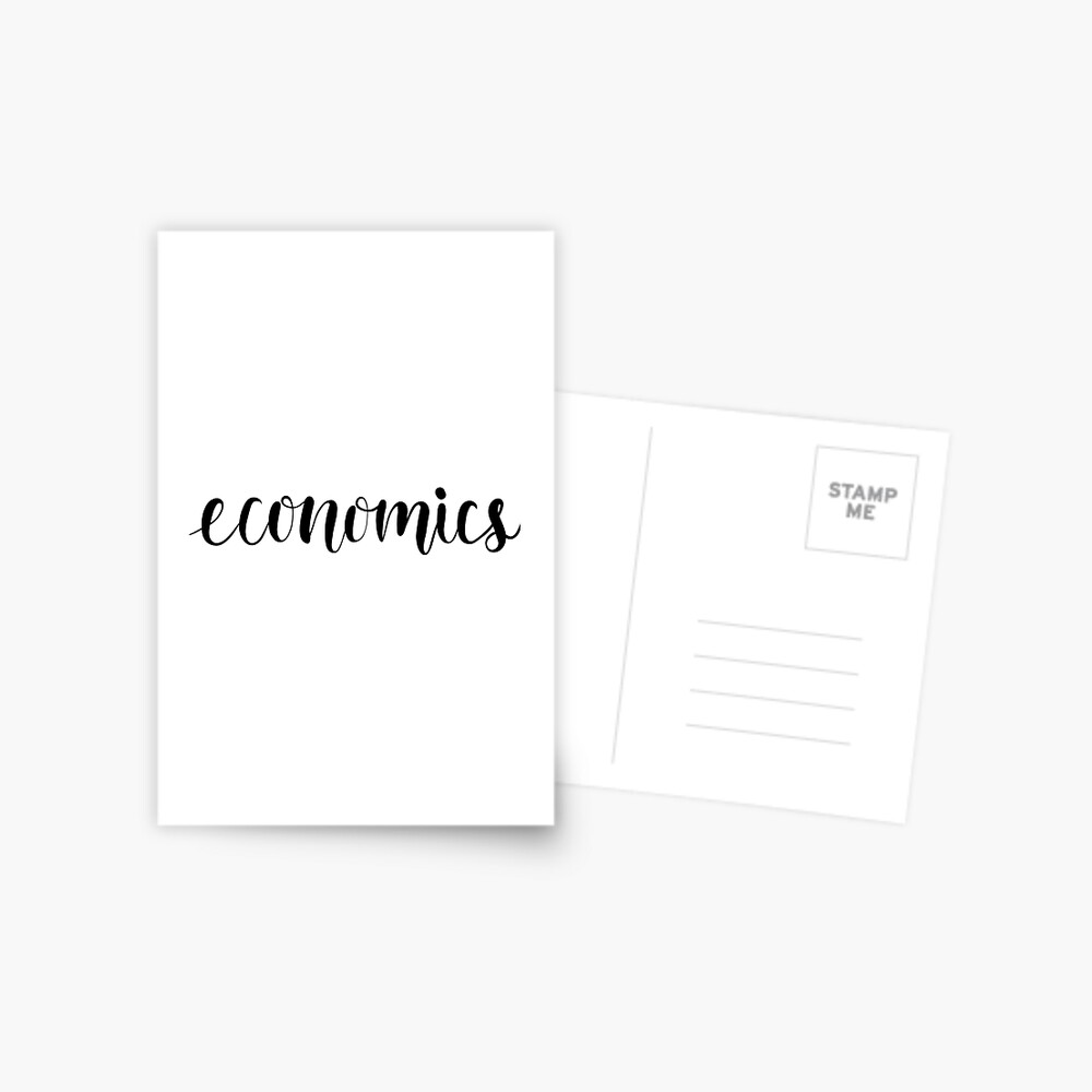 "economics Calligraphy" Sticker for Sale by YitingZarts | Redbubble