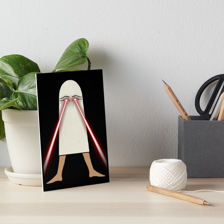 "Medjed (3)" Art Board Print by DotorEaon | Redbubble