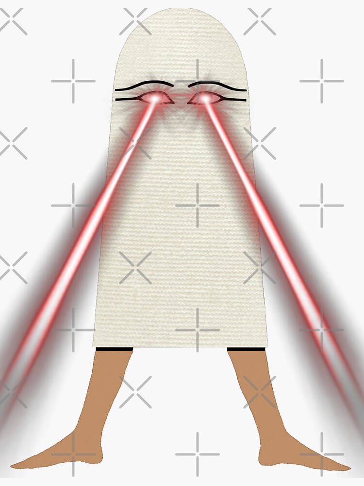 "Medjed (3)" Sticker by DotorEaon | Redbubble