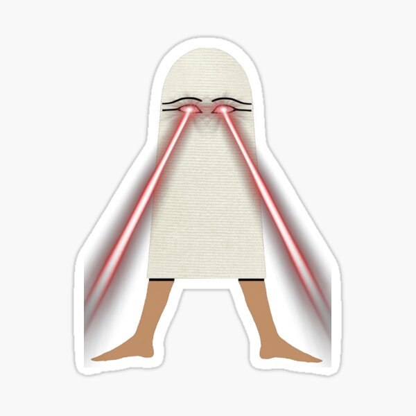 "Medjed (3)" Sticker by DotorEaon | Redbubble