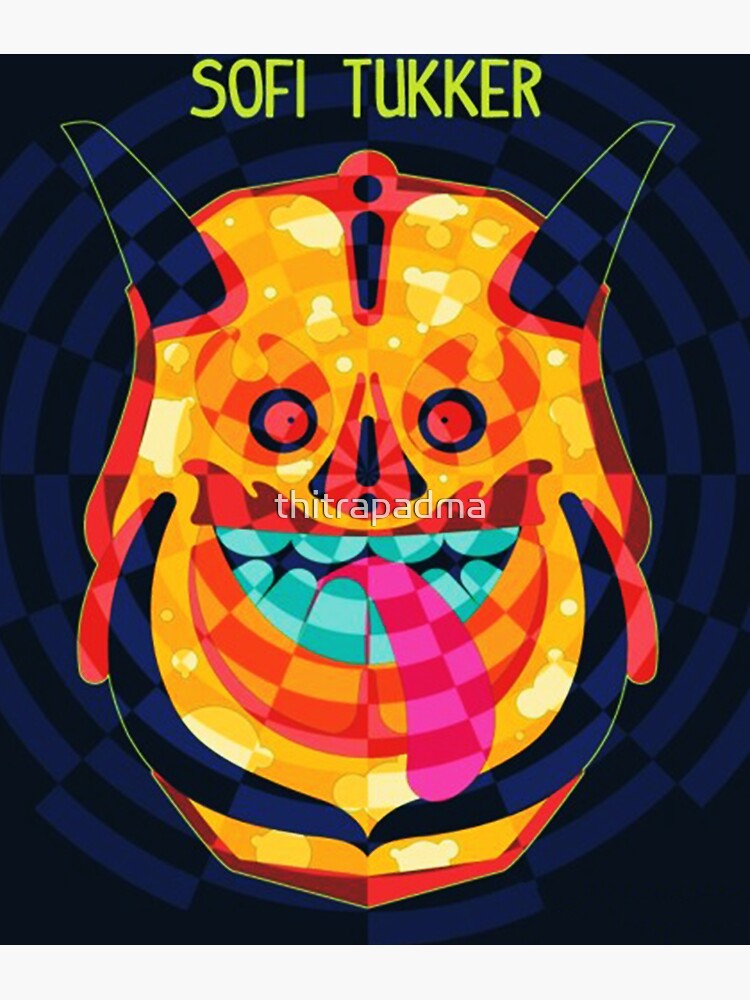 "SOFI TUKKER " Sticker by thitrapadma | Redbubble
