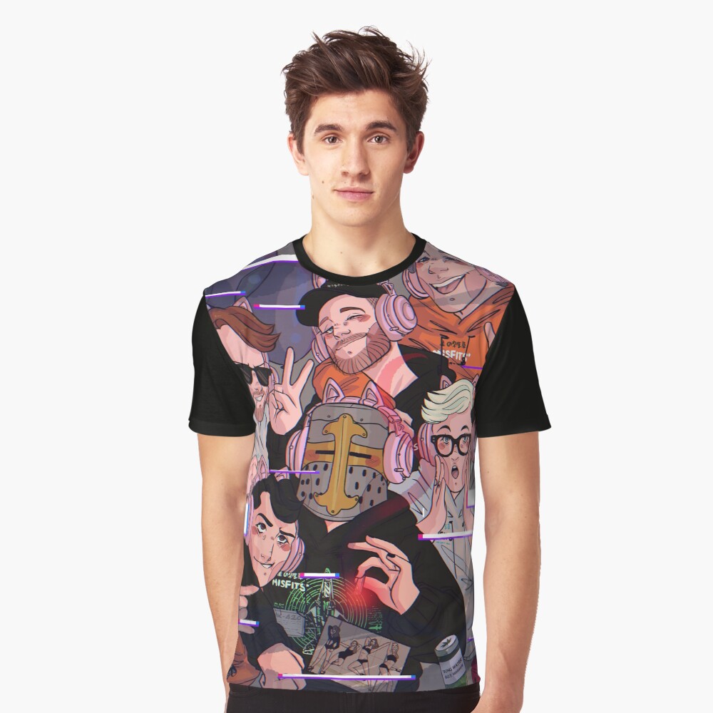 "MISFITS SCUFFED" Sticker for Sale by BakugousBaby | Redbubble