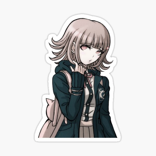 "Chiaki Nanami Cute" Sticker for Sale by DennyG1998 | Redbubble