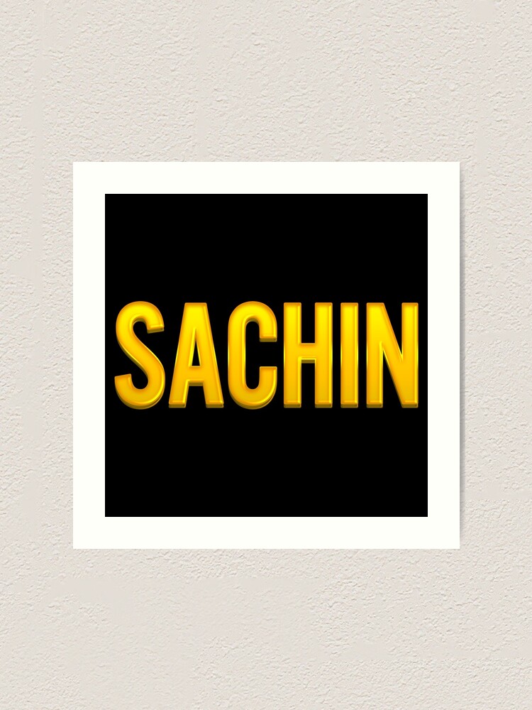Sachin Name Wallpaper Download