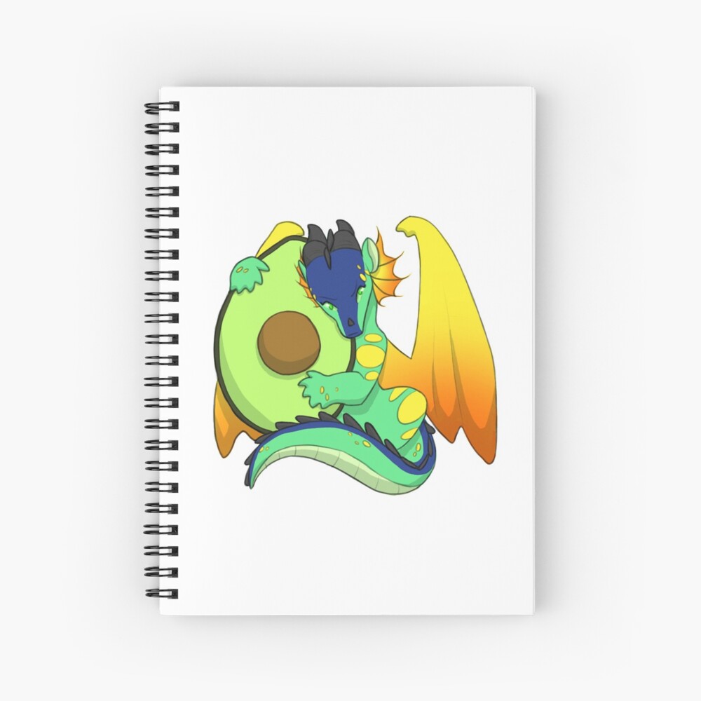 "Glory and Avacado" Spiral Notebook for Sale by BlessedBlossom | Redbubble