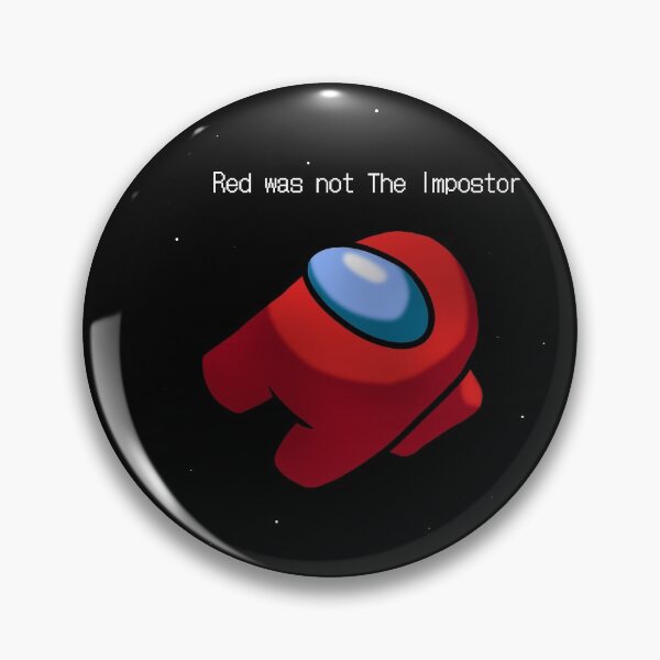 Among Us Not The Impostor Pins and Buttons | Redbubble