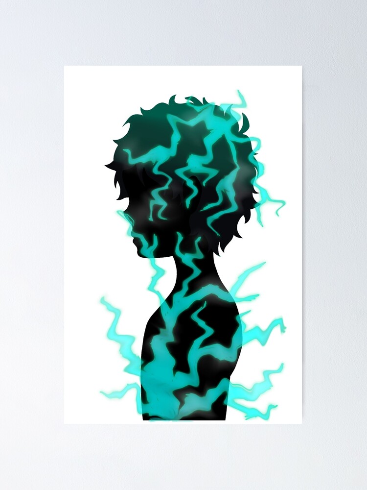 "Izuku Midoriya (Deku) Silhouette" Poster von ElephantRider44 | Redbubble
