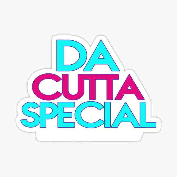 "Da CUTTA Special" Sticker for Sale by urbanrootssupco | Redbubble