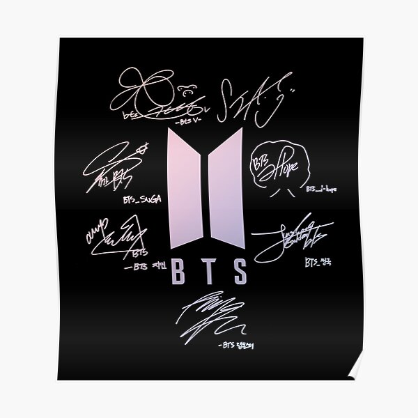 Poster: Bts Zeichen | Redbubble