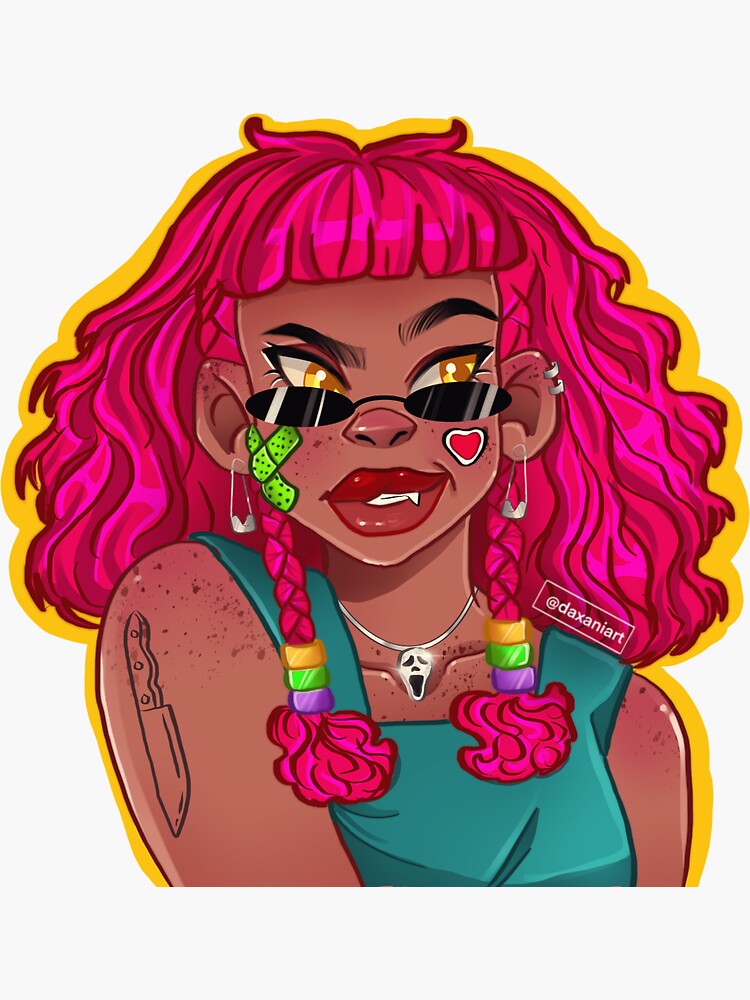 "Naveah Sticker" Sticker for Sale by Daxani | Redbubble