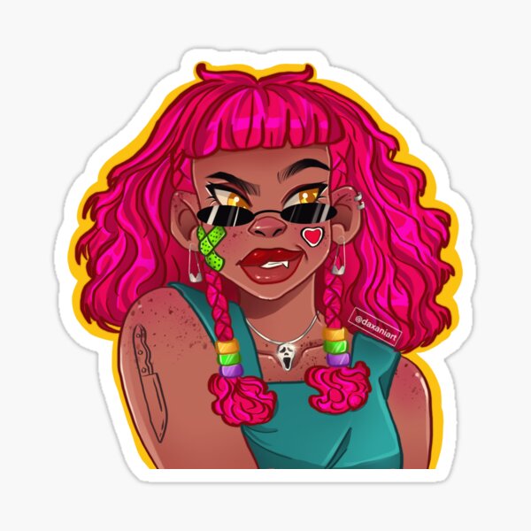 "Naveah Sticker" Sticker for Sale by Daxani | Redbubble