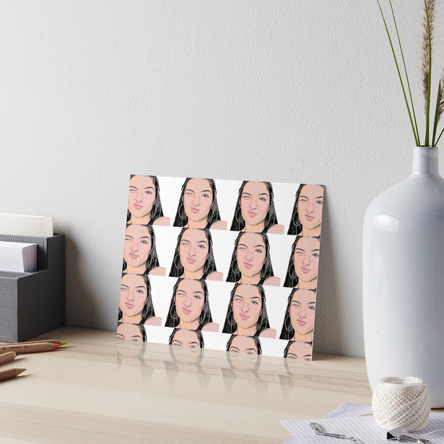 "Charli D'amelio Edit" Art Board Print by Hannahbell2020 | Redbubble