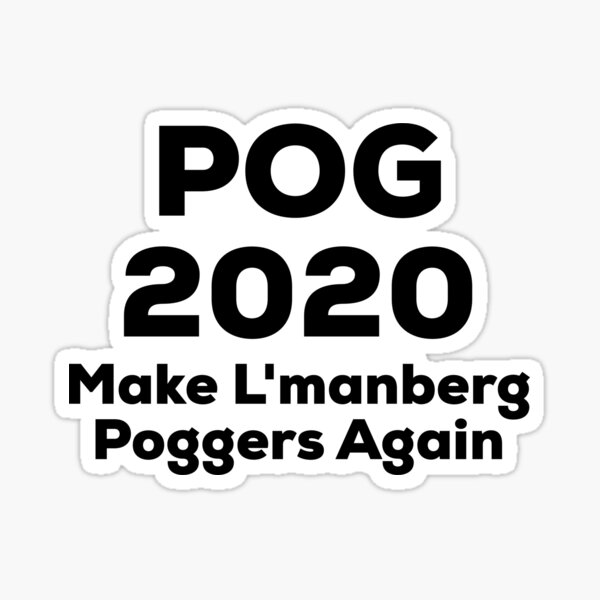 "POG 2020" Sticker by HilariousThings | Redbubble