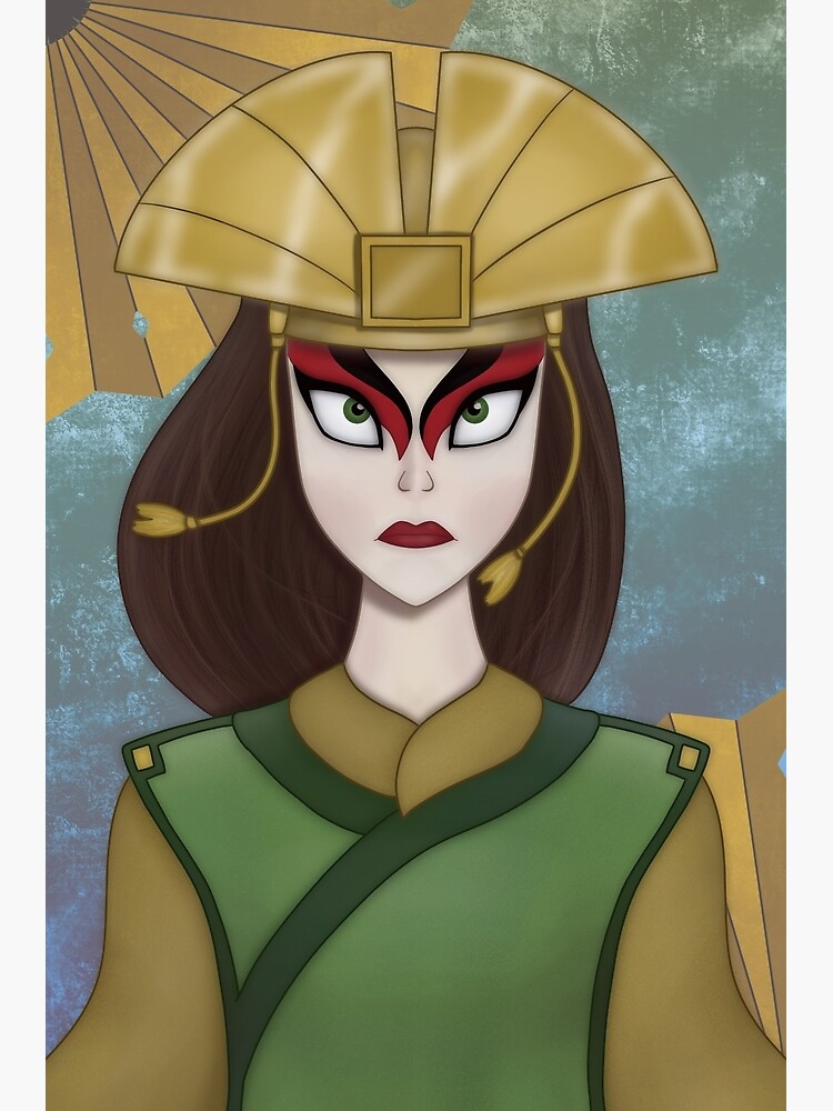 "Avatar Kyoshi (Background Version)" Poster for Sale by ChaosSonata ...