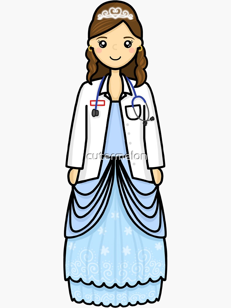 "The Office Pam Doctor Halloween Costume" Sticker for Sale by ...