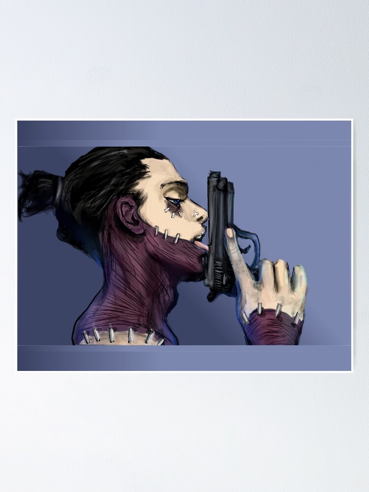 "Dabi w/gun" Poster by nect4rines | Redbubble
