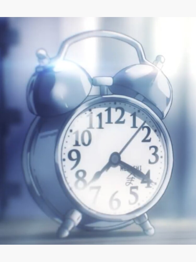 "Japanese alarm clock " Sticker for Sale by Classybyalvinwj | Redbubble