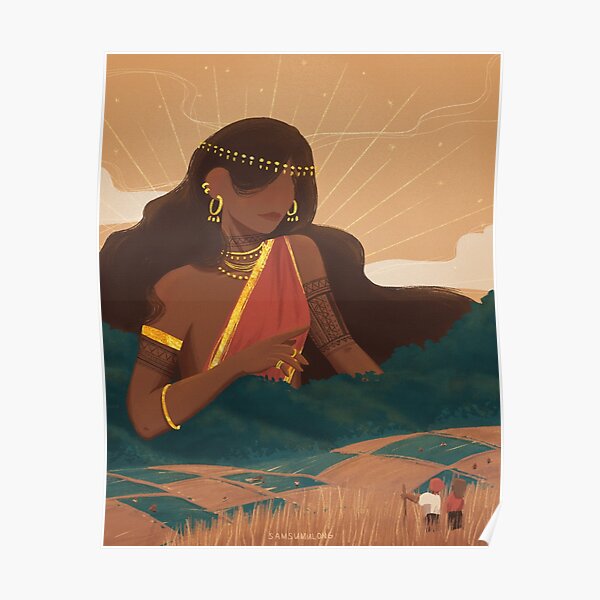 "Lakapati" Poster for Sale by samsum | Redbubble