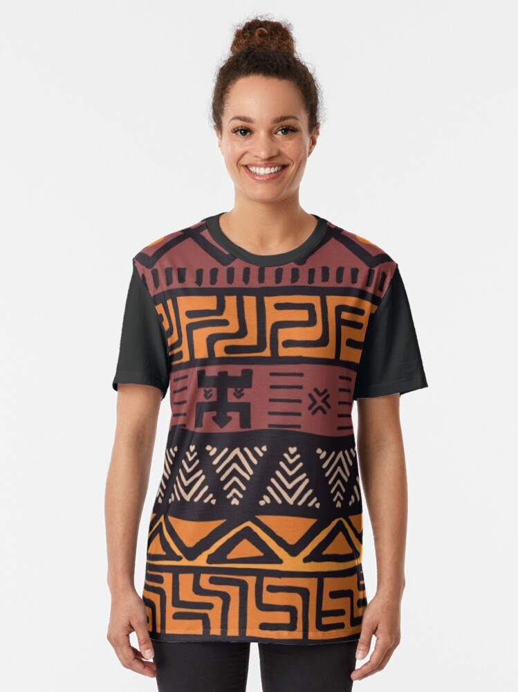 "African tribal print" T-shirt for Sale by Rakos-Merch | Redbubble ...
