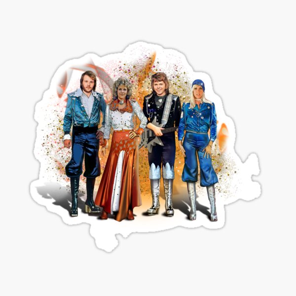 "waterloo1974" Sticker for Sale by BYALEXart | Redbubble