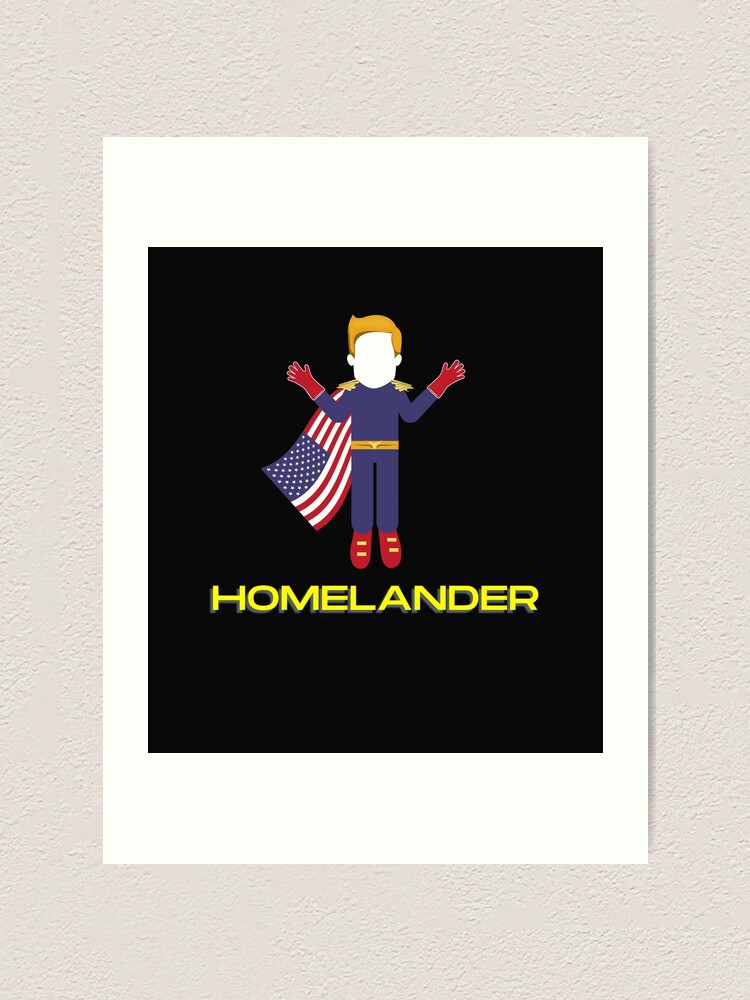"Homelander Shrugging - South Park Design" Art Print for Sale by ...