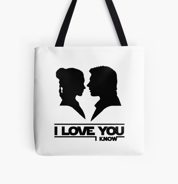 "I Love You / I Know" Tote Bag for Sale by Davide Visco | Redbubble