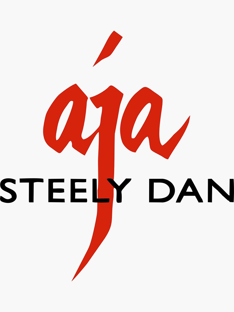 "Steely Aja" Sticker for Sale by enjayper | Redbubble