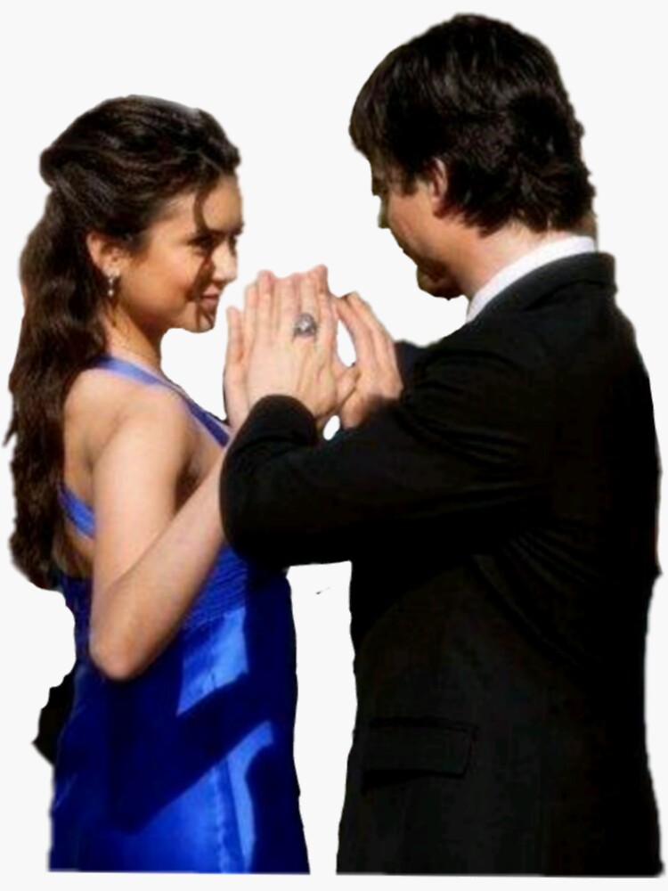 "Delena" Sticker von xharrysfalls | Redbubble