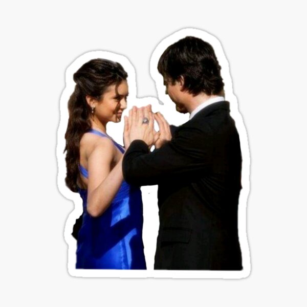 "Delena" Sticker von xharrysfalls | Redbubble