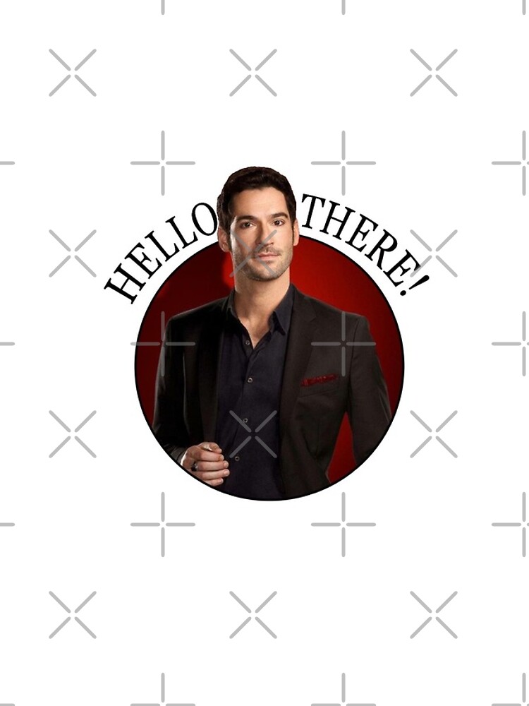 "Hello There! Lucifer Morningstar" iPhone Case for Sale by jodes91 ...