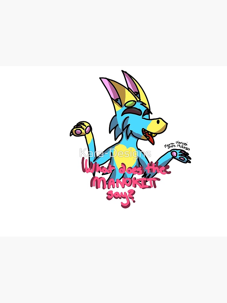 "What Does the Manokit Say?" Art Print by Kara-Designs | Redbubble