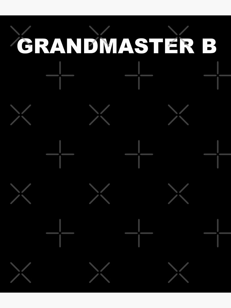 "Grandmaster B Halloween Costume" Poster by Draculaura2009 | Redbubble