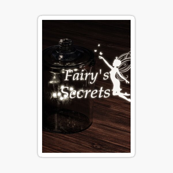 "Fairy's Secrets " Sticker for Sale by Amine-Nach | Redbubble